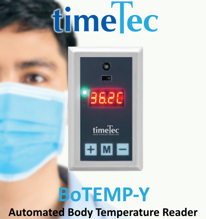 TimeTec BoTEMP-Y Automated Body Temperature Reader Packages | Accom.my